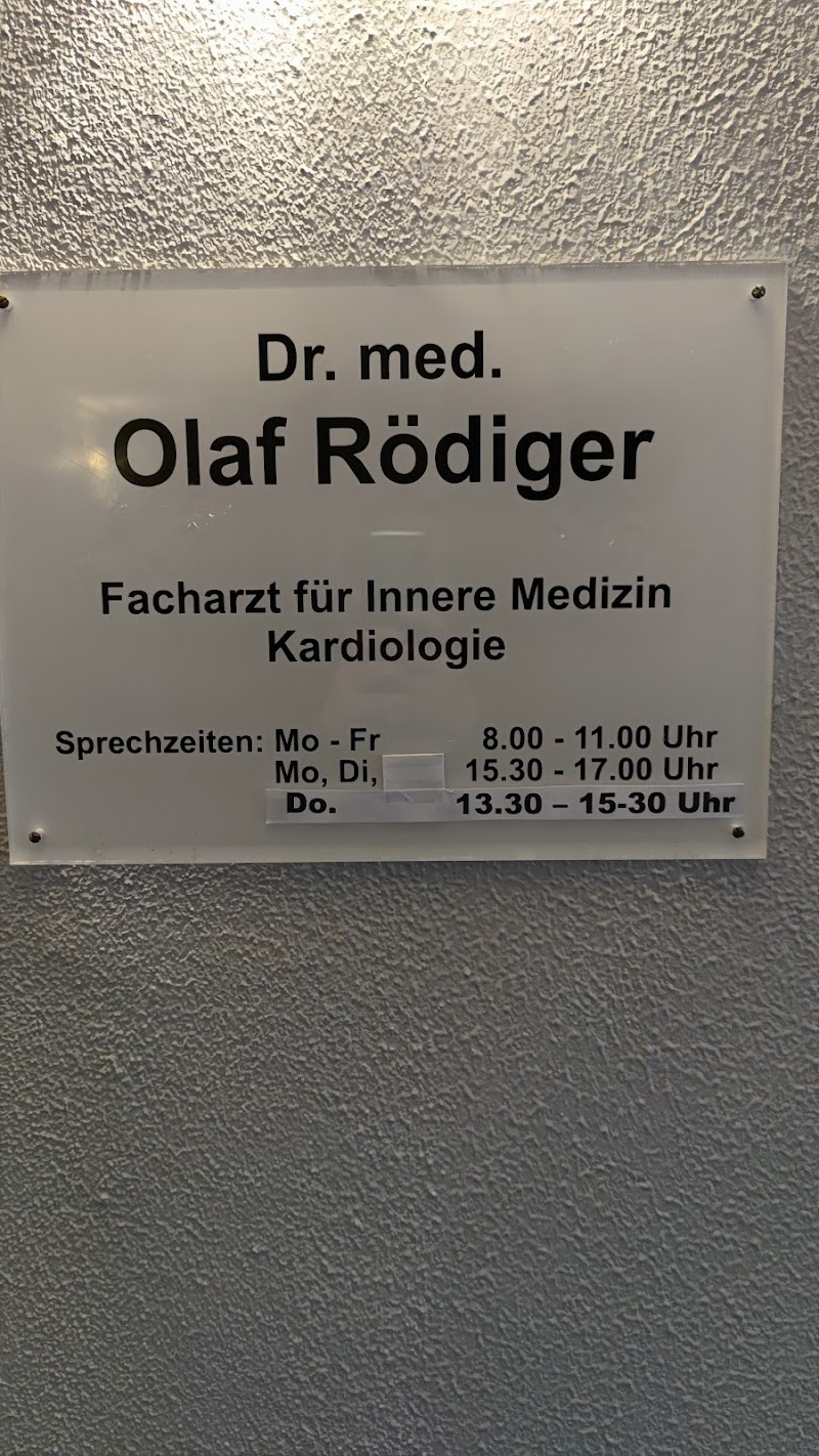 Herr Dr. med. Olaf Rödiger – Kardiologie in Braunschweig | Doctore.io